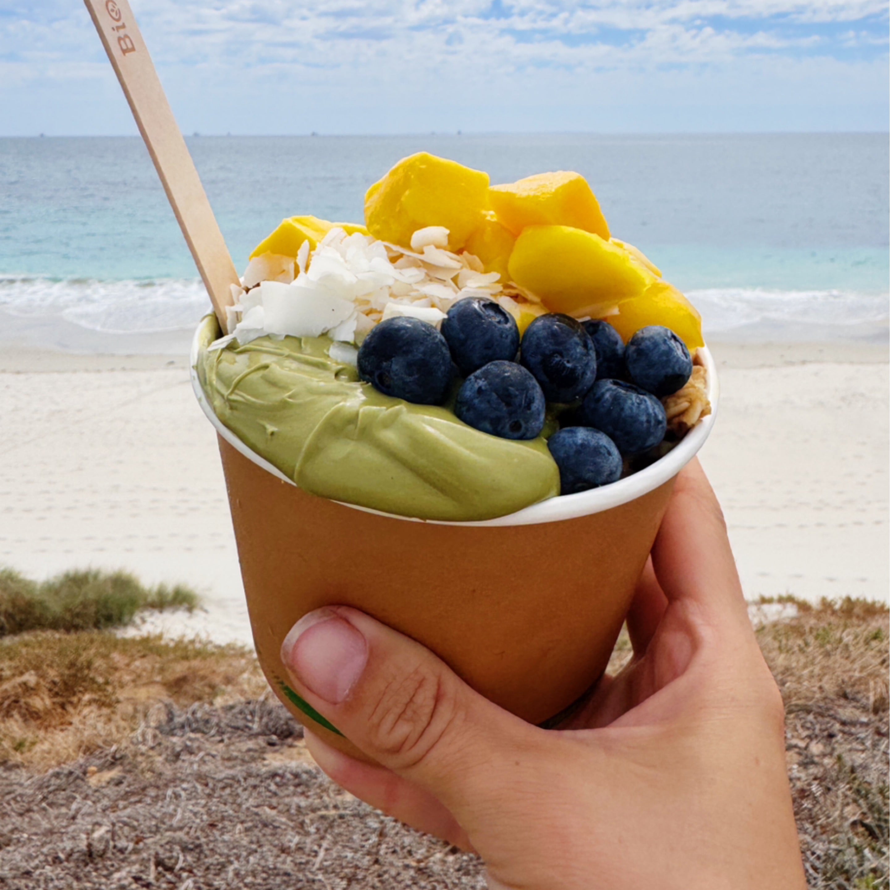 Pistachio Acai Bowl Special | The Beach Bus